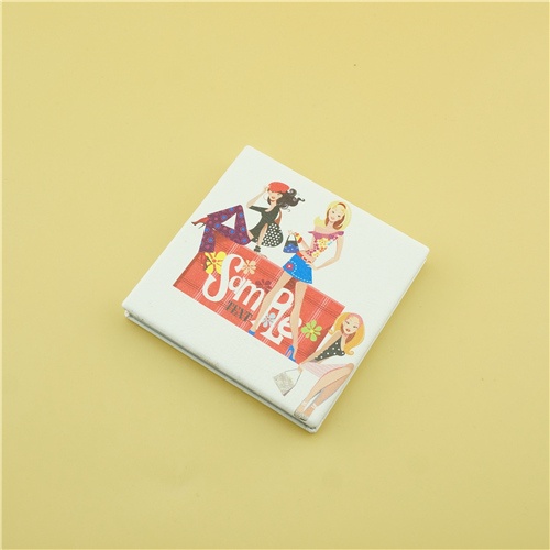 PU compact mirror/personalized compact mirror